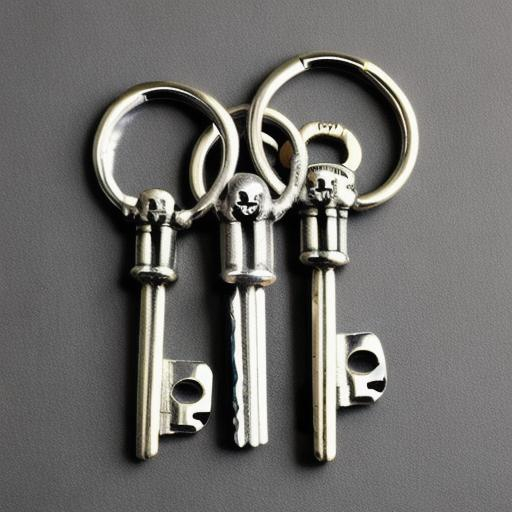 a ring of skeleton keys