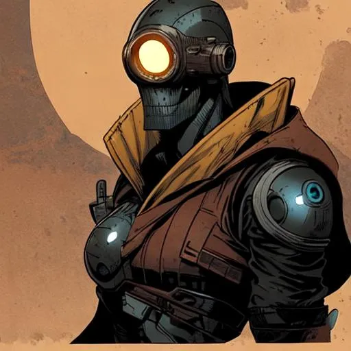 Destiny inspired, comic book art, perfect, smooth, f... | OpenArt