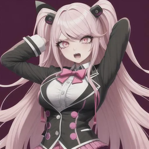 Danganronpa mastermind girl that looks cute, and is... | OpenArt