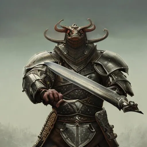 A robed Ronin warrior weilding a naginata, terrifyin... | OpenArt