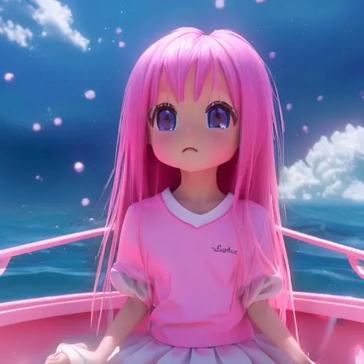 whimsical manipulation of viewpoint of cute anime gi... | OpenArt