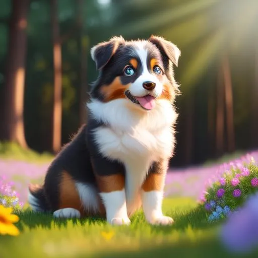 Disney Pixar style corgi baby, highly detailed, fluf... | OpenArt