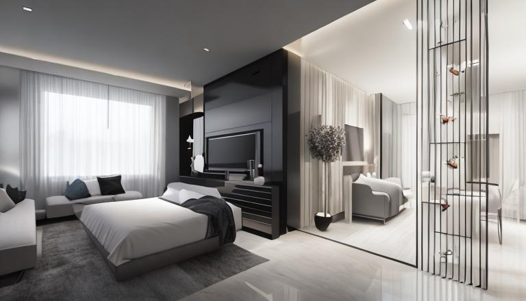 modern luxury, interior, render, photgraphic