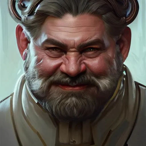 centered detailed portrait of an old smuggler with a... | OpenArt