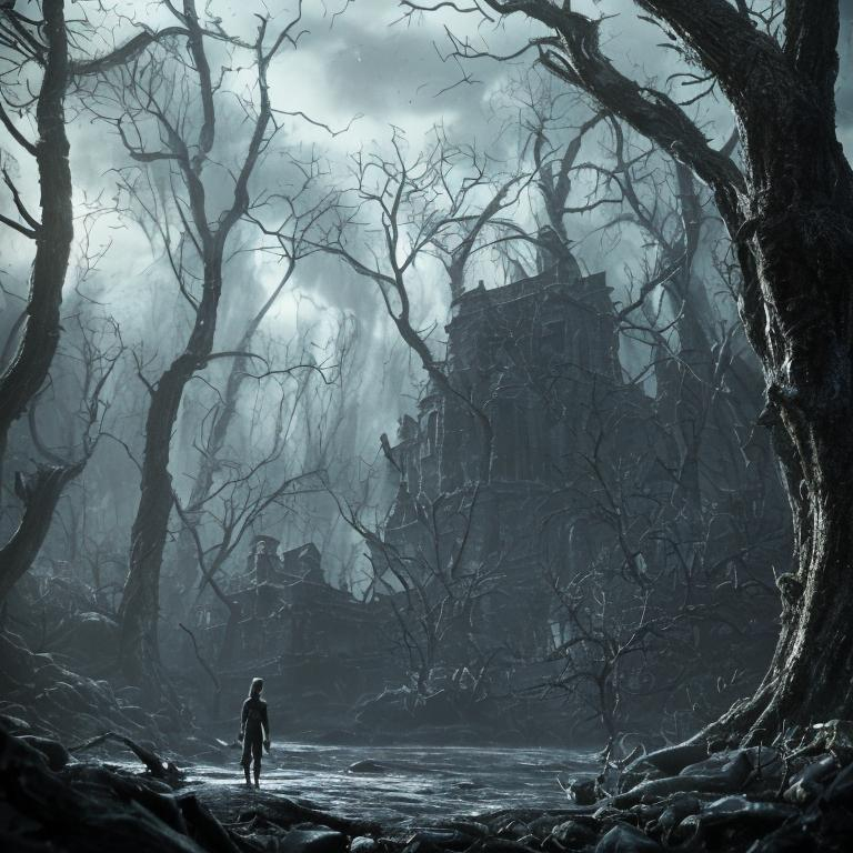 goth,deep,dark,creature,lurking,ultra realistic,lost... | OpenArt