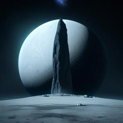 tall black smooth, shiny, haunting, rectangular shap... | OpenArt