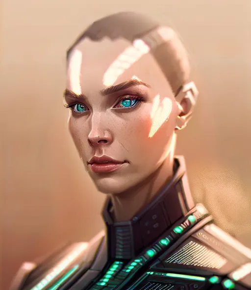 Sci-fi,tech, borg | OpenArt