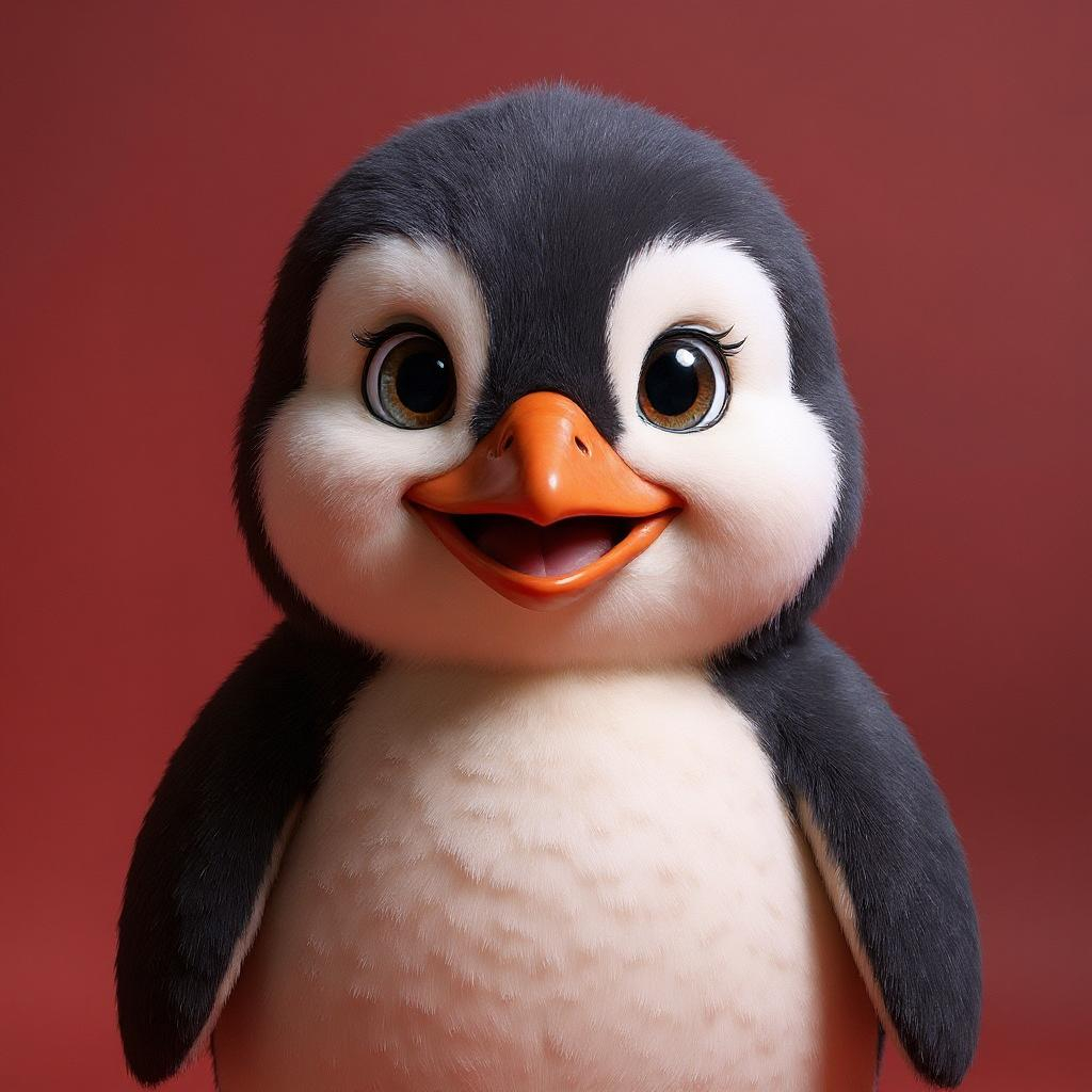 Adelie Penguin with cheeky pout