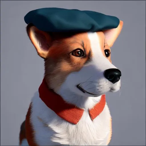 anthropomorphic corgi with mutton chops in a jacket,... | OpenArt