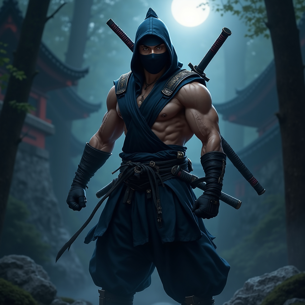 "Create a highly detailed, full-body digital illustr...