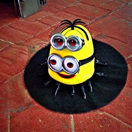 Minion spider creepy | OpenArt