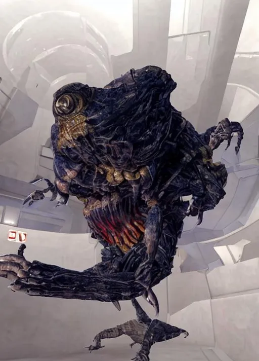 Strange, ugly, smelly, creature from space, Hyperrea... | OpenArt