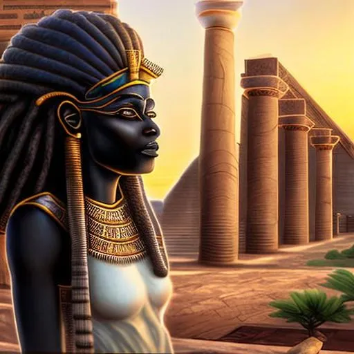 recreating the original Egyptian sphinx face | OpenArt