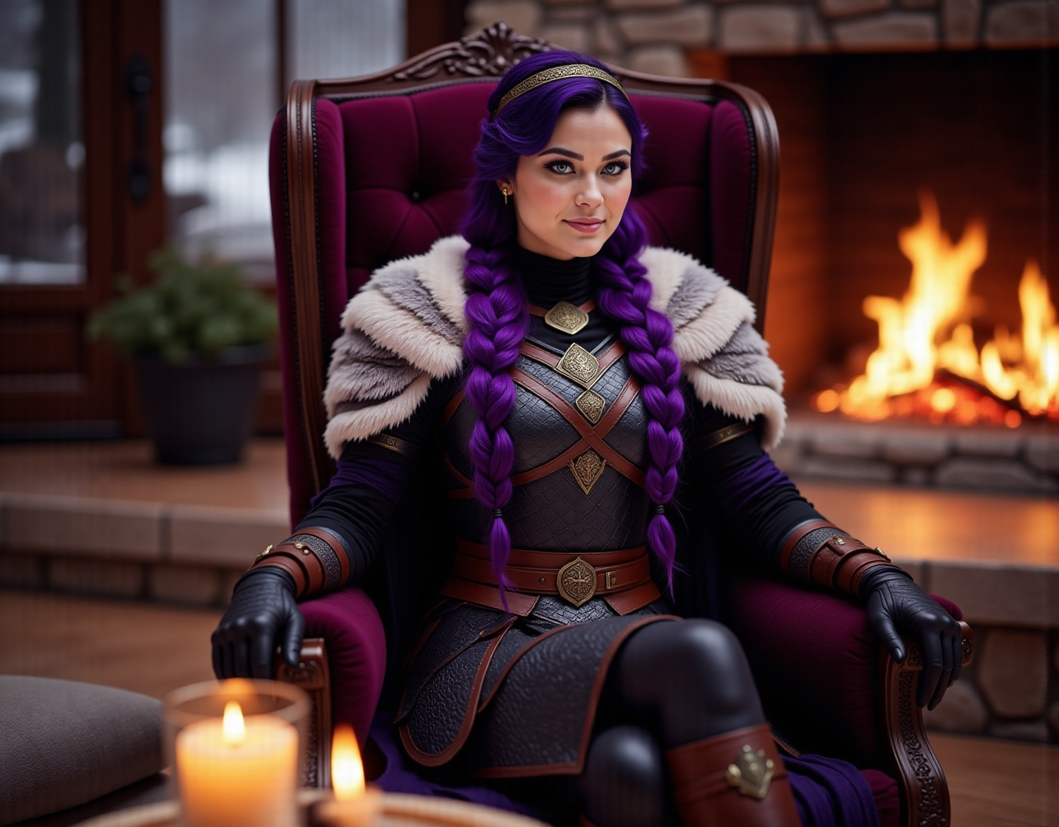 @pPnVxWGy97w3Vtk0Z9dB Cozy scene at a home viking ho...