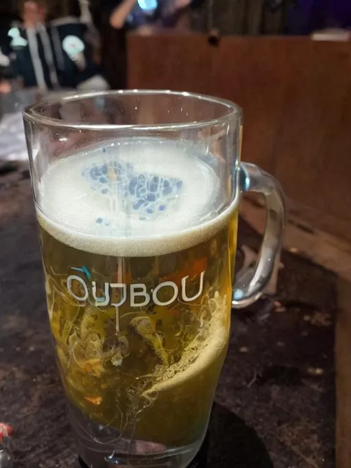 Space beer full of bacteria and fungi, from the Octo... | OpenArt