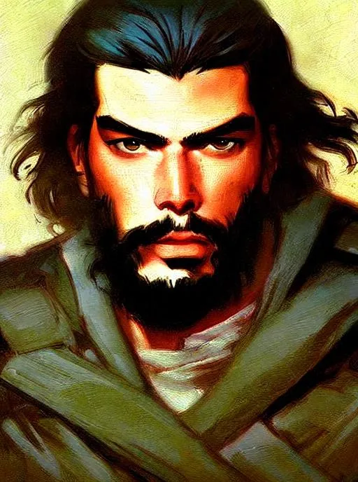 Che guevara,detailed, gray hair and beard, masterpie... | OpenArt