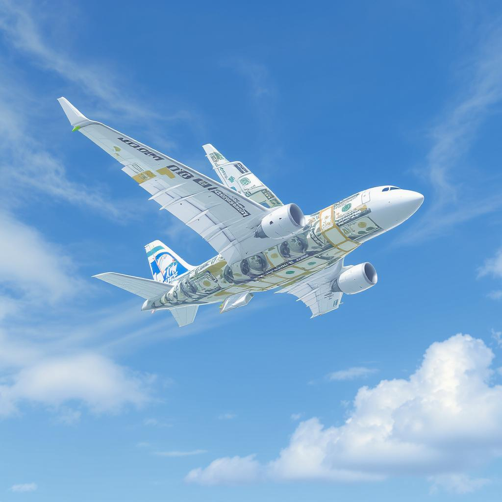 Money Flying