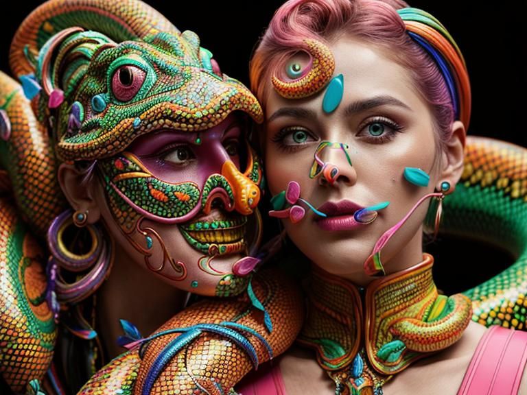 A hyperrealistic extremely detailed vivid color phot... | OpenArt