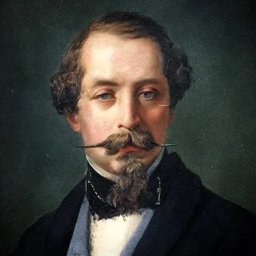 napoleon III Emperor with mustache and goatee ultr... | OpenArt