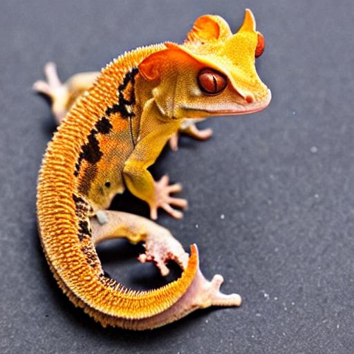 Crested gecko gangster | OpenArt