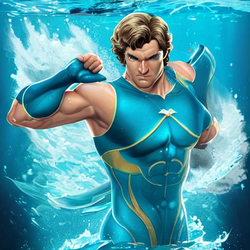 Aquatic superhero atlantis | OpenArt