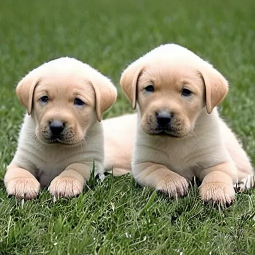 pretty lab puppies | OpenArt