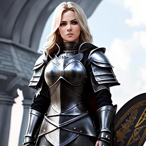 badass female knight | OpenArt