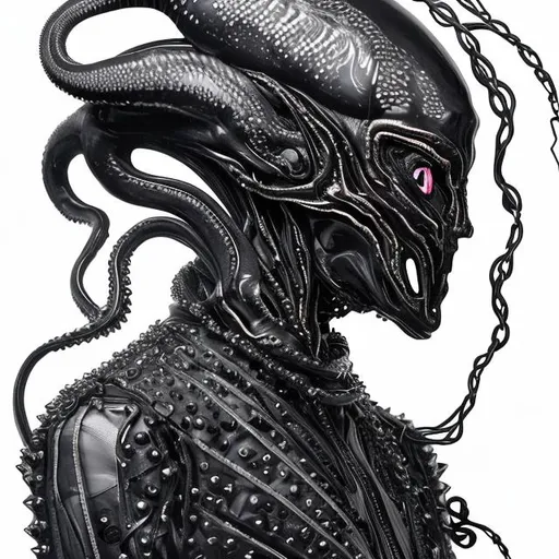 humanoid with a head resembling that of a distorted... | OpenArt