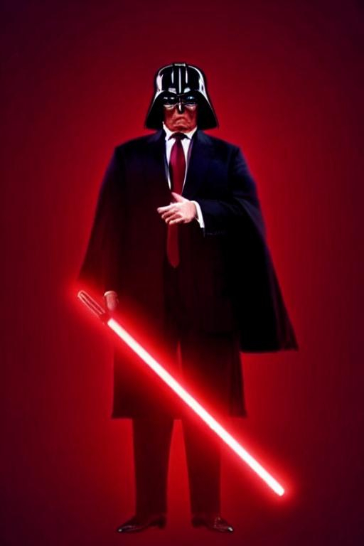 Donald Trump as Darth Fener | OpenArt