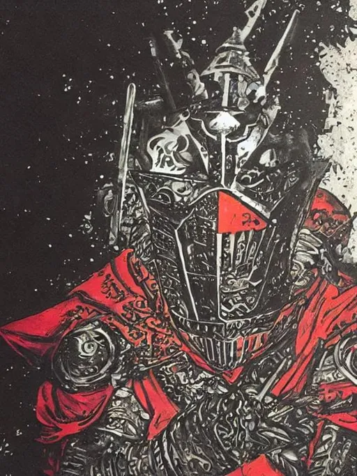 Trippy knight | OpenArt