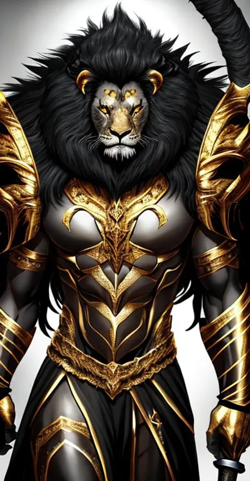 Abyssal,male, while hair, buffed, Lifegiver, beautif...