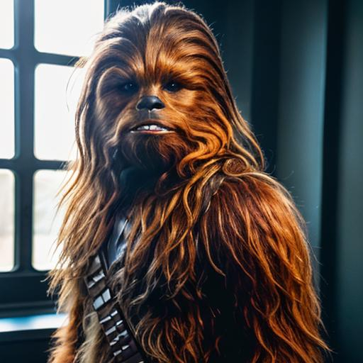 RAW photo, photorealistic photo of Chewbacca from St... | OpenArt
