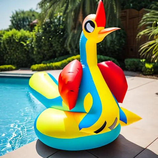 Yuriko, the female red crowned crane bird in a red b... | OpenArt