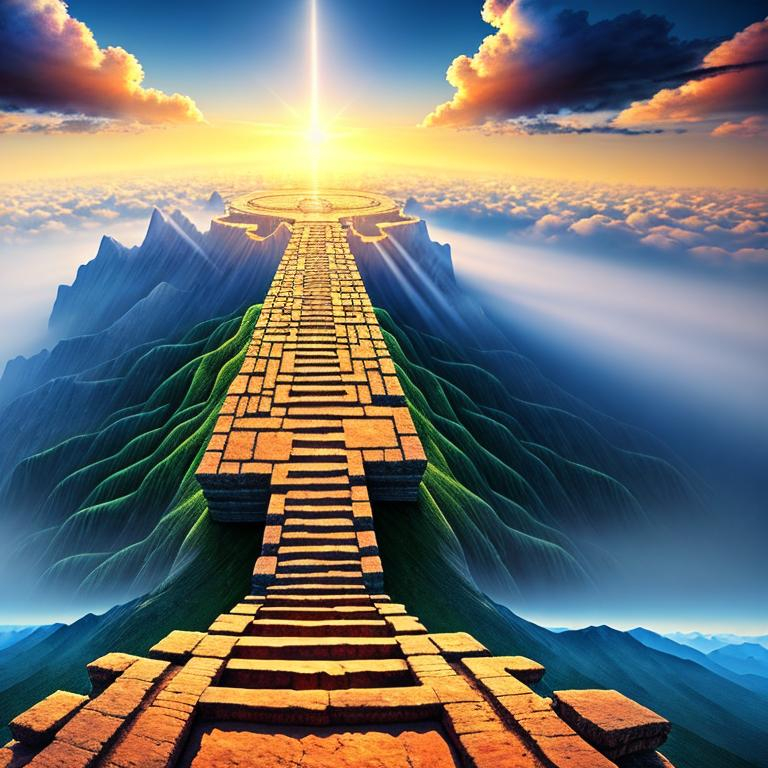 Walk around the Highest place in heaven,intricate, H... | OpenArt