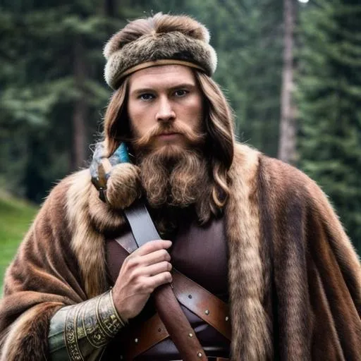 8k resolution ultra realistic picture of viking warr...
