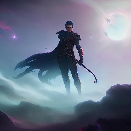 space, vampire, mysterious, celestial, fantasy, rpg,... | OpenArt