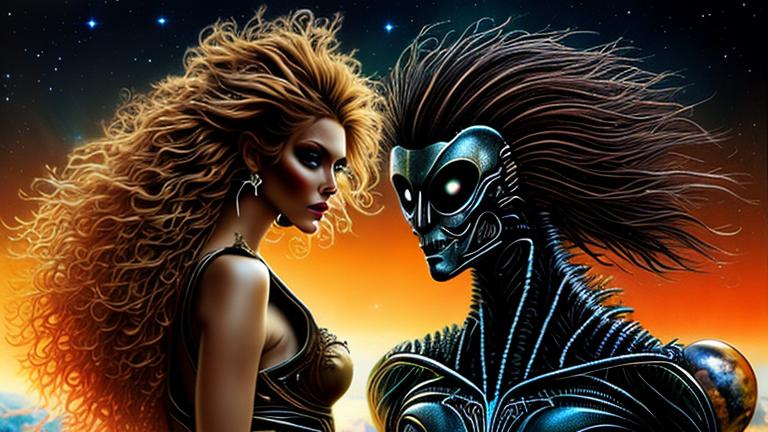 An Alien, a stranger, an exotic princess from Tau Ce... | OpenArt