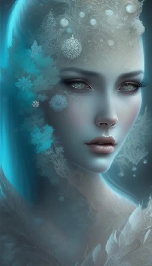a shader of a winter beauty. Art by artgerm, edre pe... | OpenArt