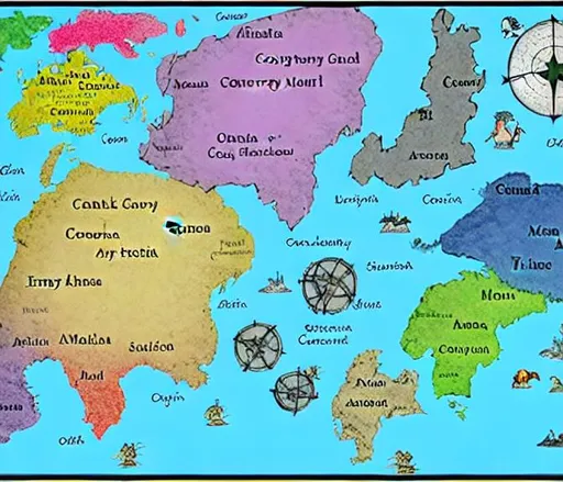 Generate a map with the following regions: Bingling...