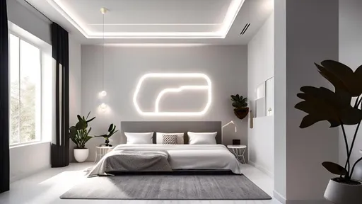 modern interior with soft white walls, liminal space... | OpenArt