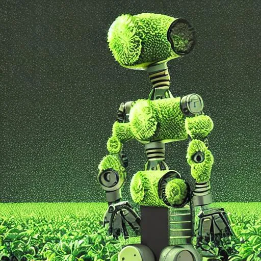 Highest quality 3D styled plant robot | OpenArt