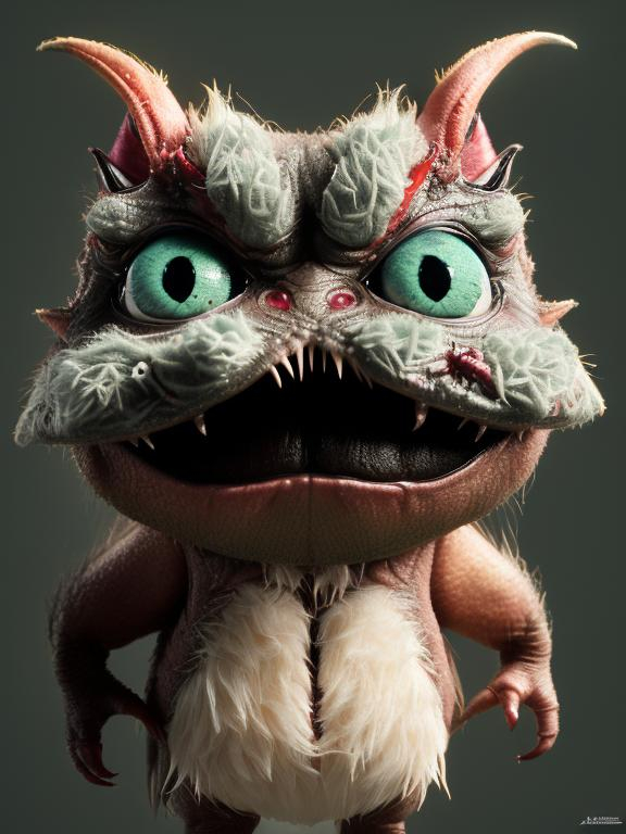 exquisite new character,angry gremlin , highly detai... | OpenArt