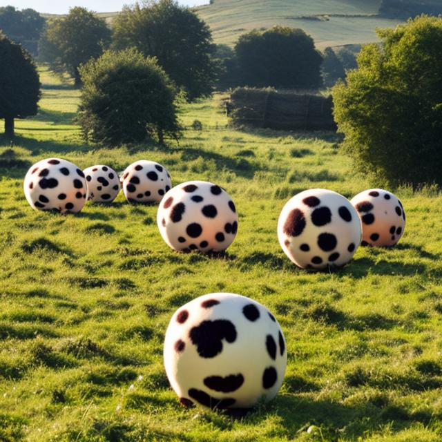 Spherical cows in a field