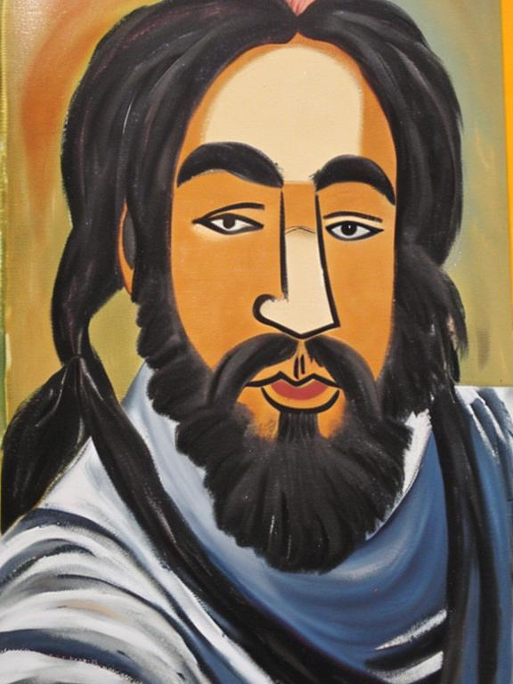 A painting of Yahweh | OpenArt