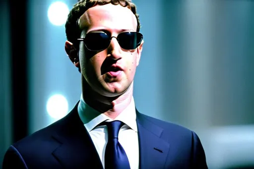 ((Mark Zuckerberg)) (1984) breathtaking vaporwave pa... | OpenArt
