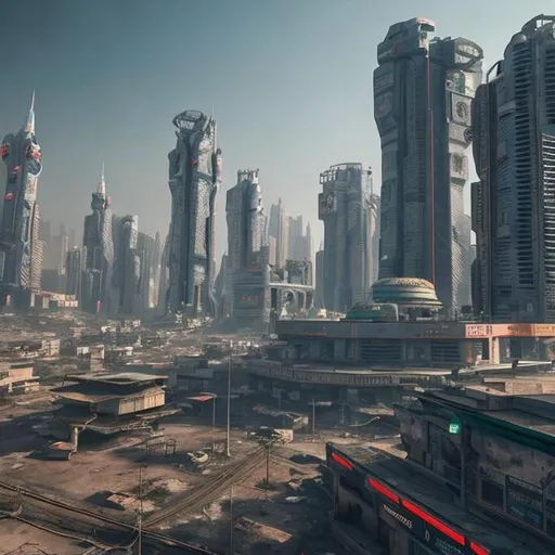 Pakistan in cyberpunk , hyper realistic,unreal engin...