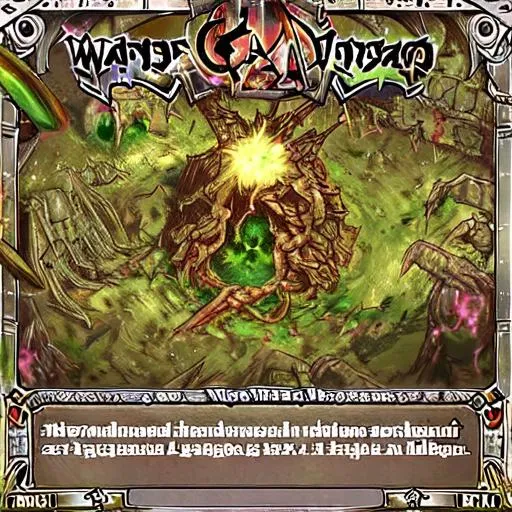 swamp wizard magic cards | OpenArt