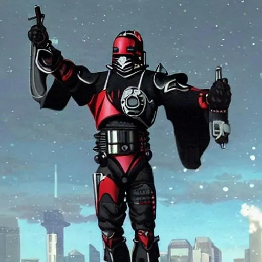 Hyper realistic urban Superhero, with a high tech Co... | OpenArt