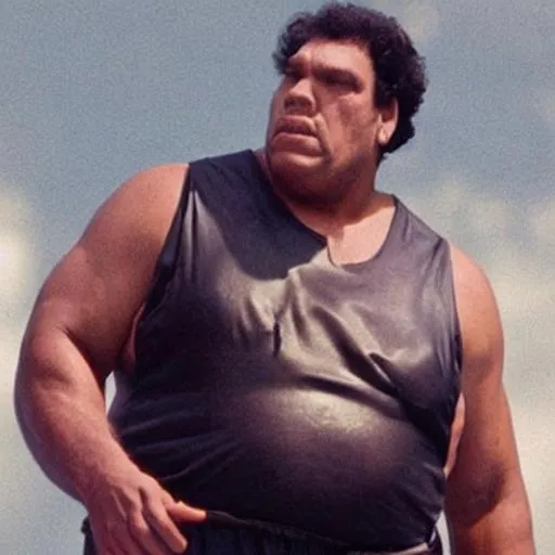 Samoan man, thick, muscular, fat, huge, big, tall, b... | OpenArt