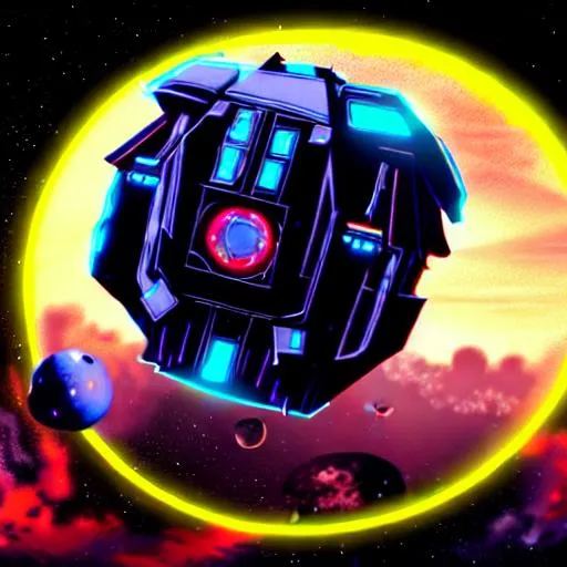 Cybertron, Gobotron, Mechtronopolis, based planet fl... | OpenArt